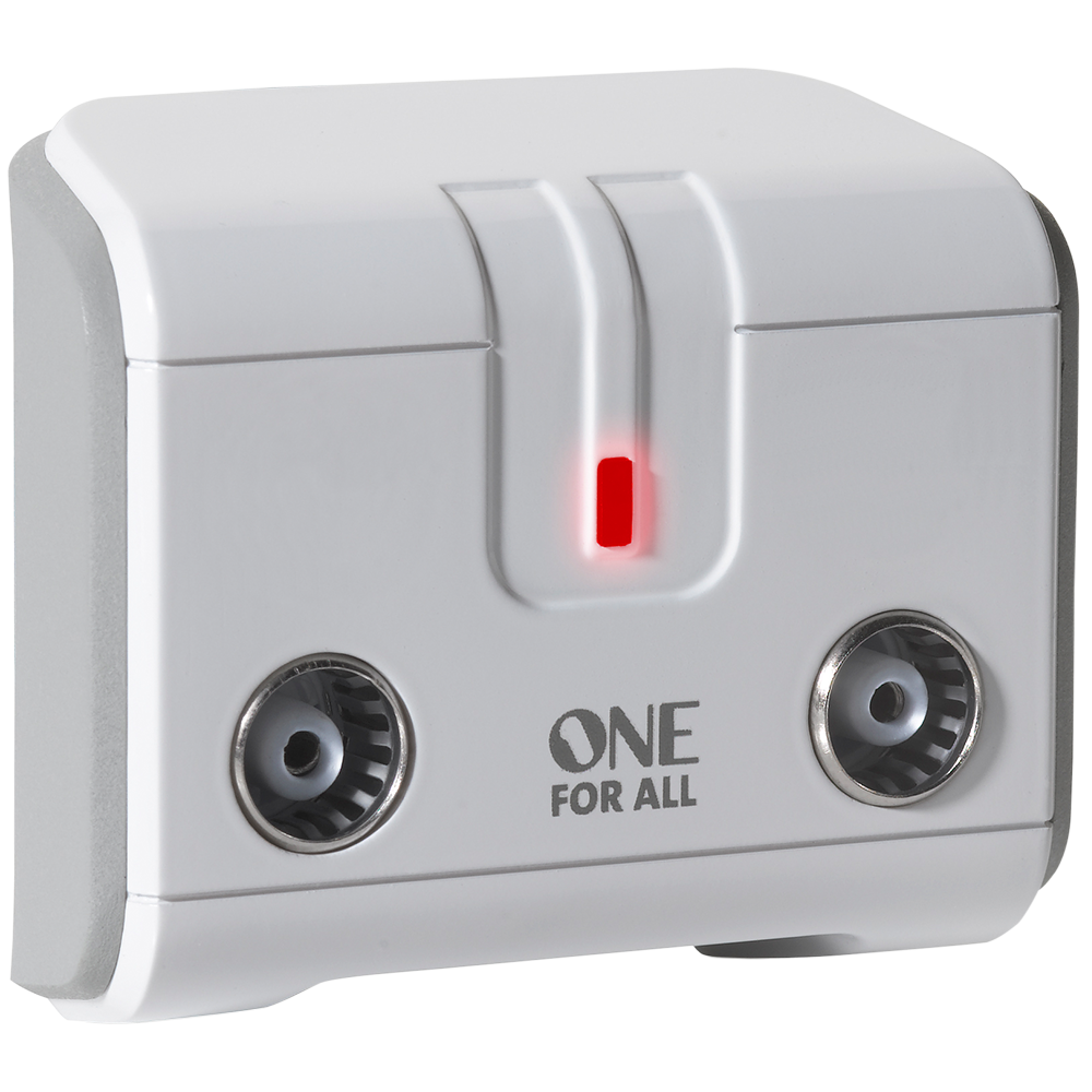 TV Signal Booster 2 Way by One For All (SV9602)