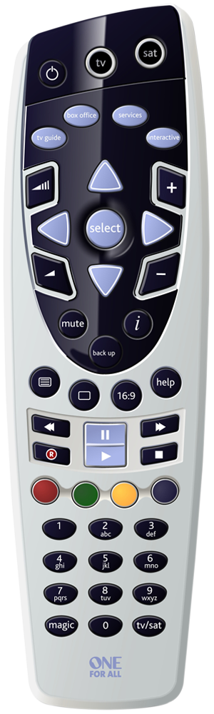Replacement remote for Sky | One For All